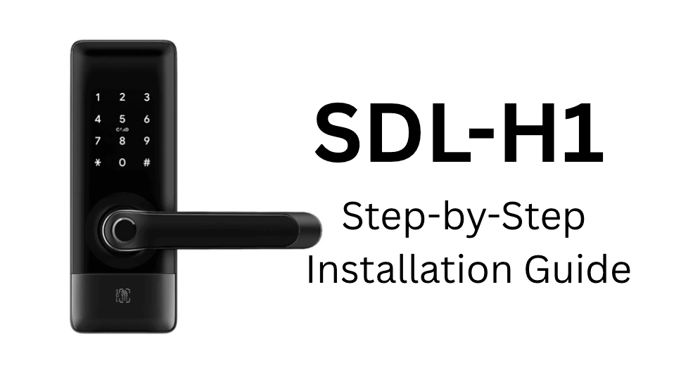 SDL-H1 Smart Door Lock Installation – Smart Door Locks Australia