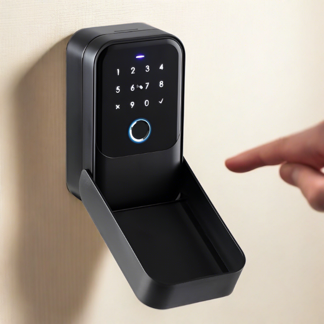 Smart Key Box - Fingerprint, Code, Bluetooth, Keyless Entry Key Safe ...