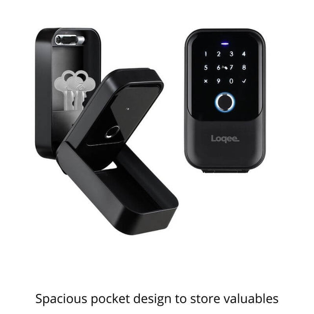 Loqee Smart Key Box - Fingerprint, Code, Bluetooth, Keyless Entry Key ...
