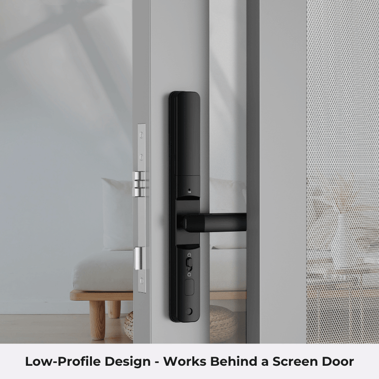 Slim Smart Door Locks with Fingerprint and Bluetooth for Narrow Doors ...
